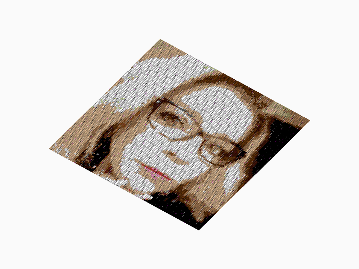 Custom Brick Mosaic – Art For Bricks