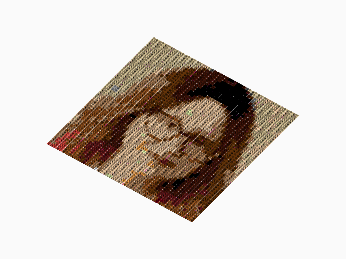 Custom Brick Mosaic – Art For Bricks