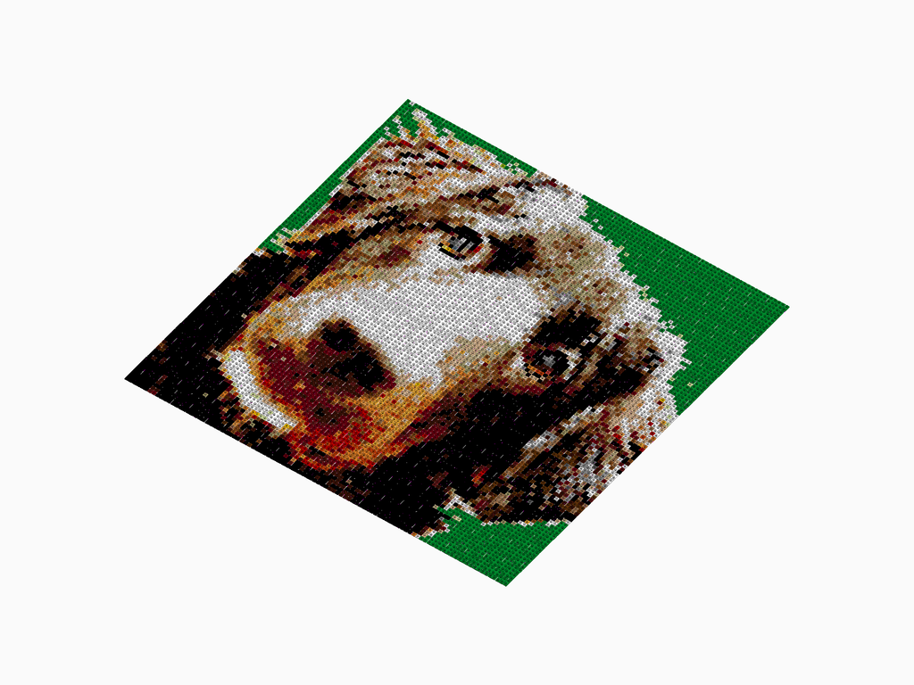 Custom Brick Mosaic – Art For Bricks
