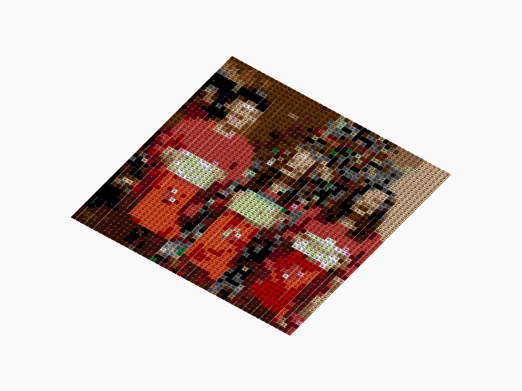 Custom Brick Mosaic – Art For Bricks