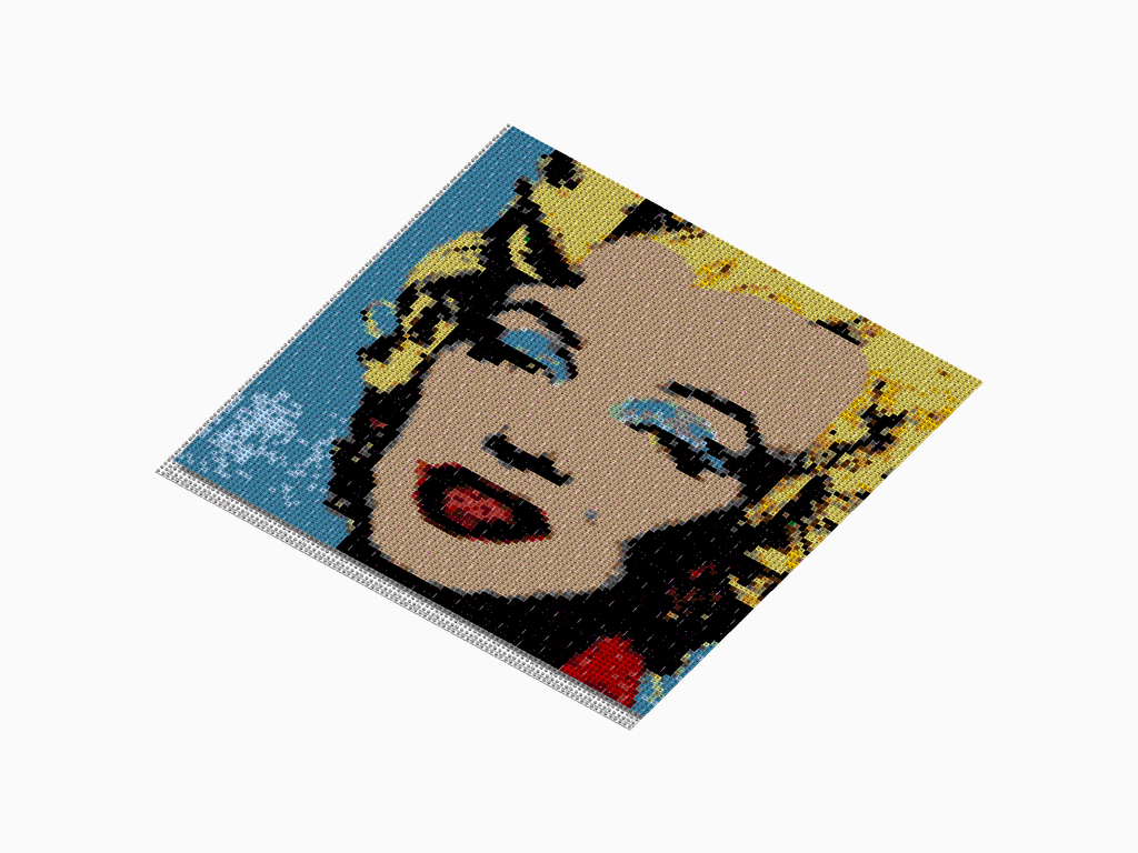 Custom Brick Mosaic – Art For Bricks