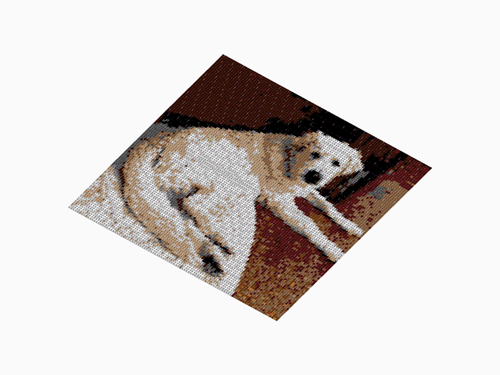 Custom Brick Mosaic – Art For Bricks