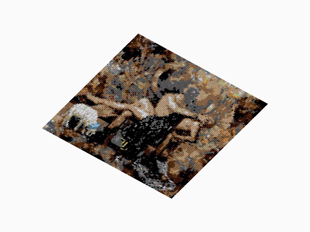 Custom Brick Mosaic – Art For Bricks