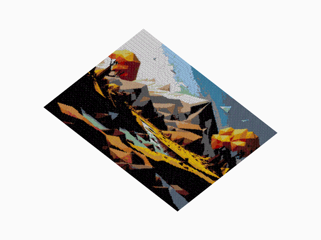 Custom Brick Mosaic – Art For Bricks