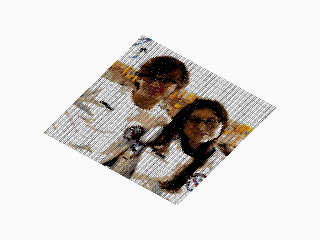 Custom Brick Mosaic – Art For Bricks