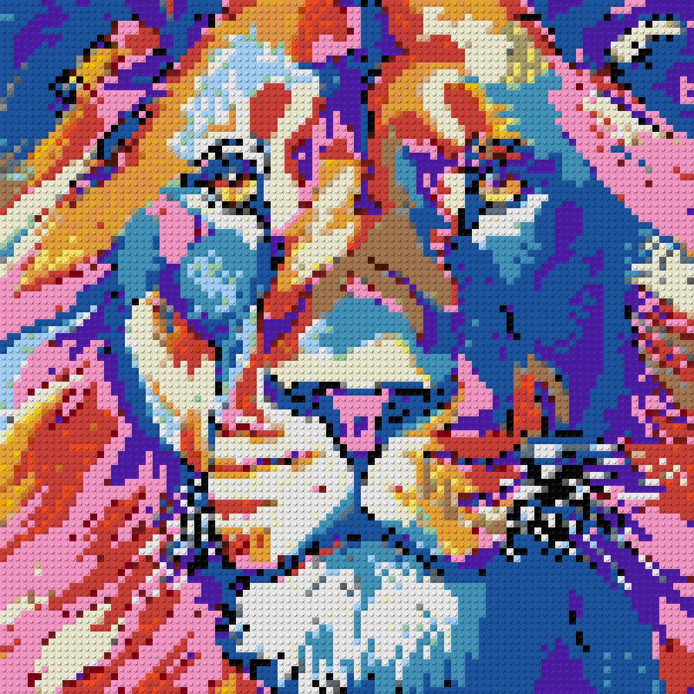 Custom Brick Mosaic – Art For Bricks