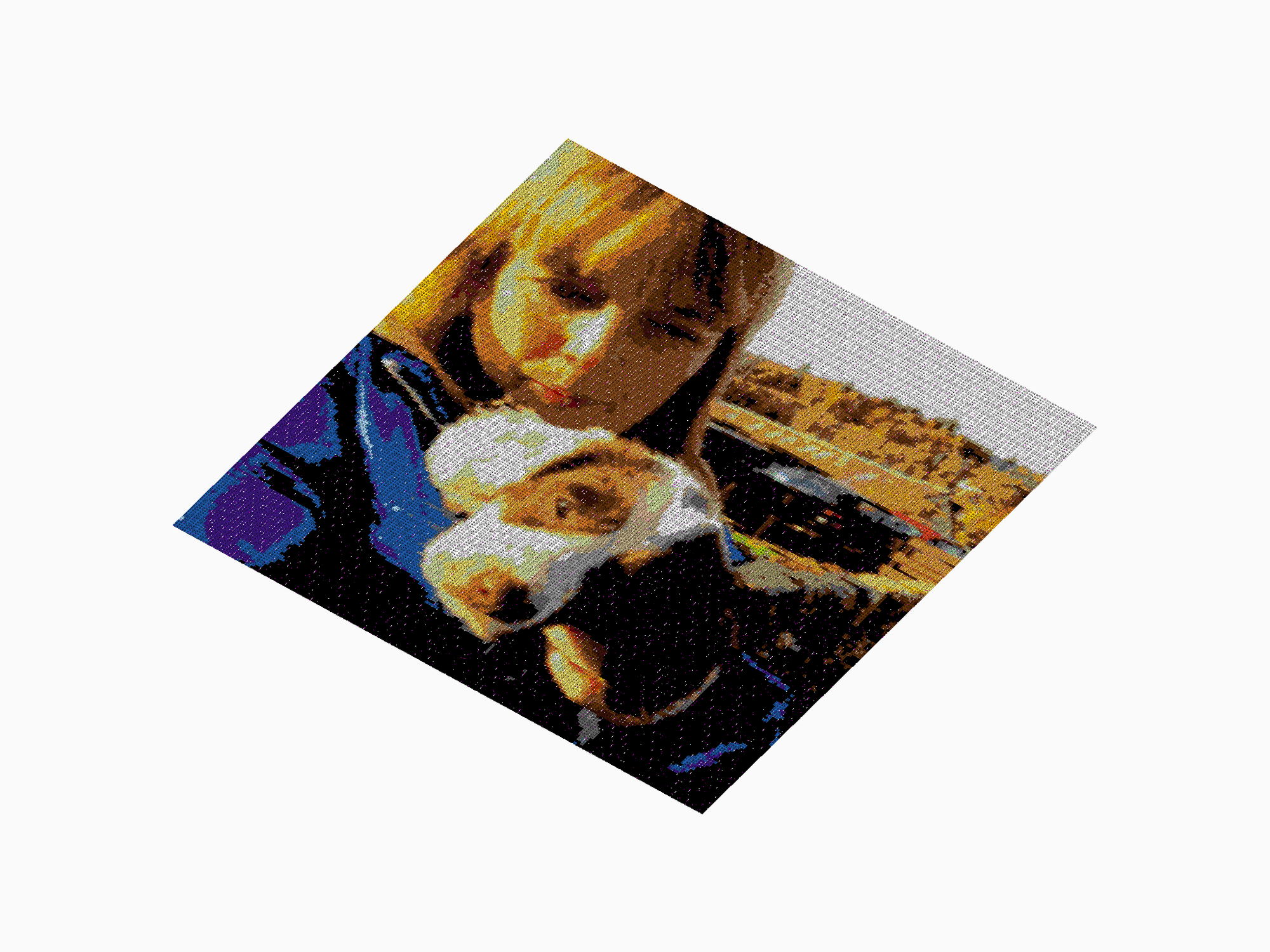 Custom Brick Mosaic – Art For Bricks