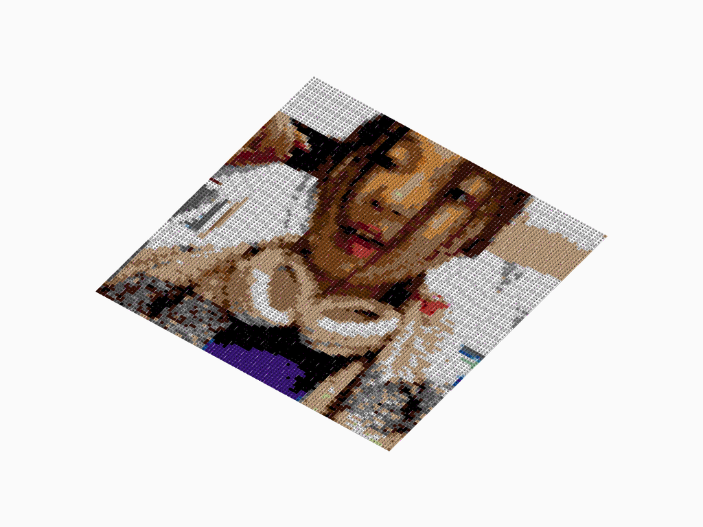 Custom Brick Mosaic – Art For Bricks
