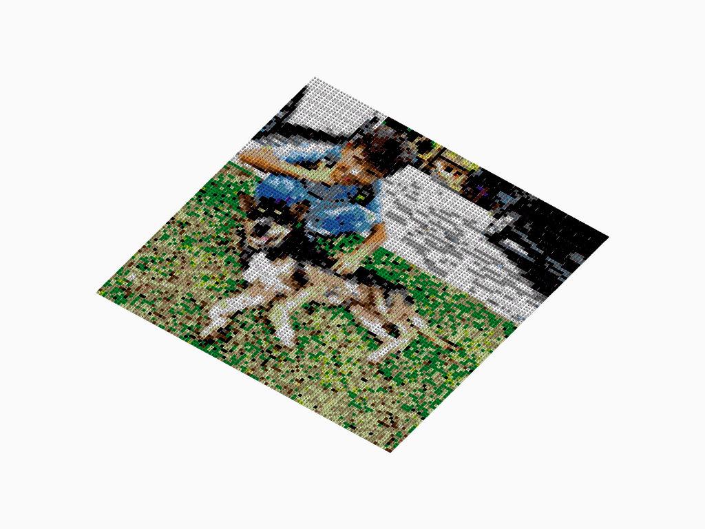 Custom Brick Mosaic – Art For Bricks