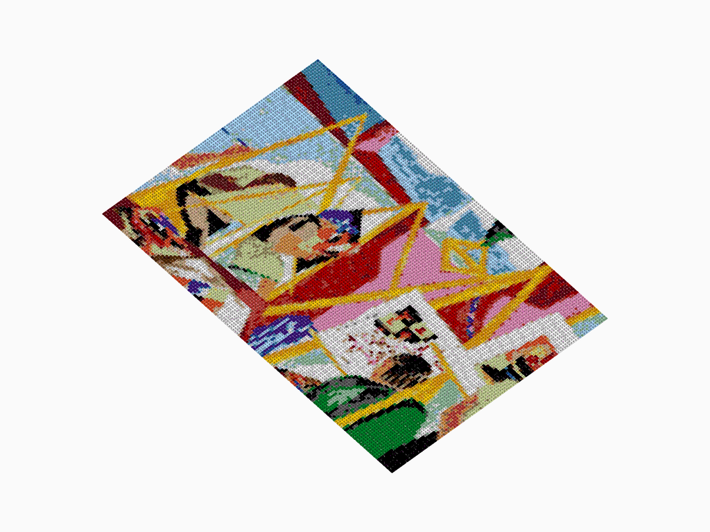 Custom Brick Mosaic – Art For Bricks