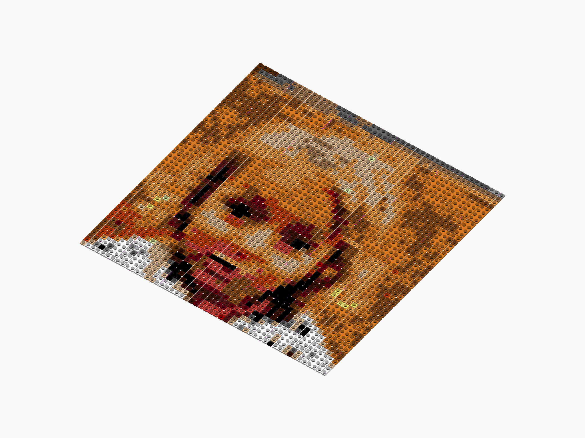Custom Brick Mosaic – Art For Bricks