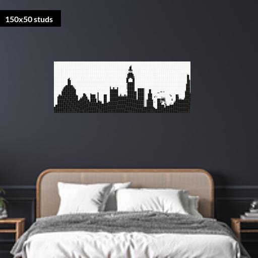 Cityscapes Brick Mosaic Art – Art For Bricks