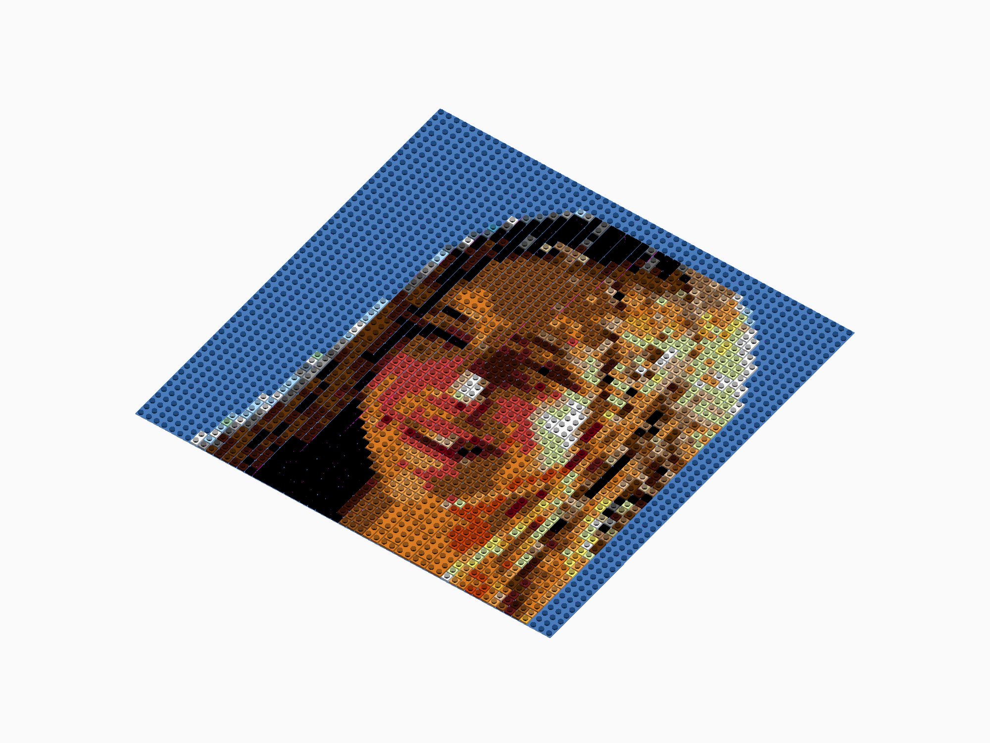 Custom Brick Mosaic – Art For Bricks
